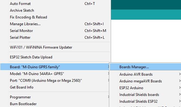 How To Send Sms Using Gprs From An M Duino Arduino Based Plc Controller For Industrial